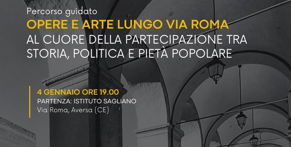 Conpasuni: il 4 gennaio, aperitivo e visita guidata lungo Via Roma ...